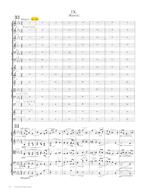 Elgar's Enigma Theme Unmasked: Elgar's Varying Tempi Nimrod Cipher