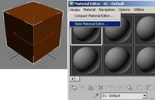 Solusi Tutorials Design Grafis: Slate Material Editor Pada 3D Studio ...