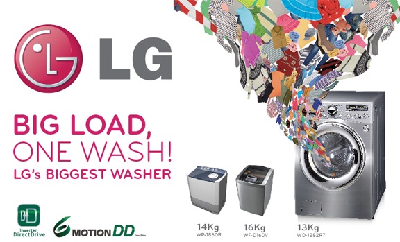 LG introduces the newest and biggest load capacity washing machine ...