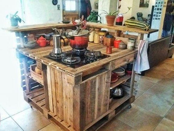 15 pallet inspirations for your kitchen