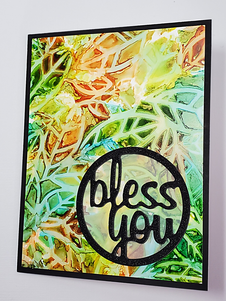 My Craft World: Bless You Card