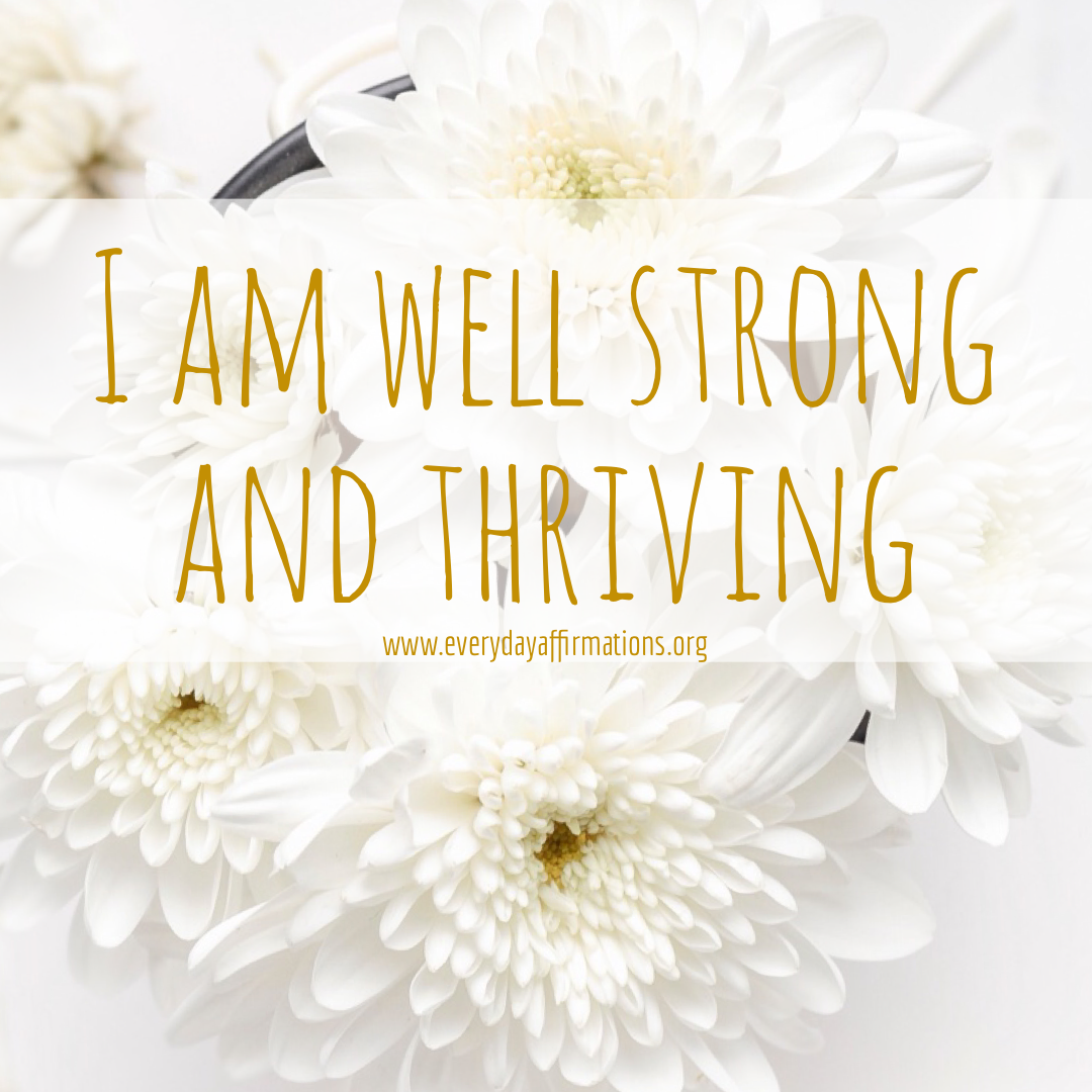 17 affirmations for overall good health