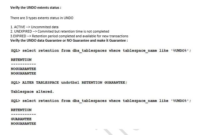 Talk2oracle Tablespace Management