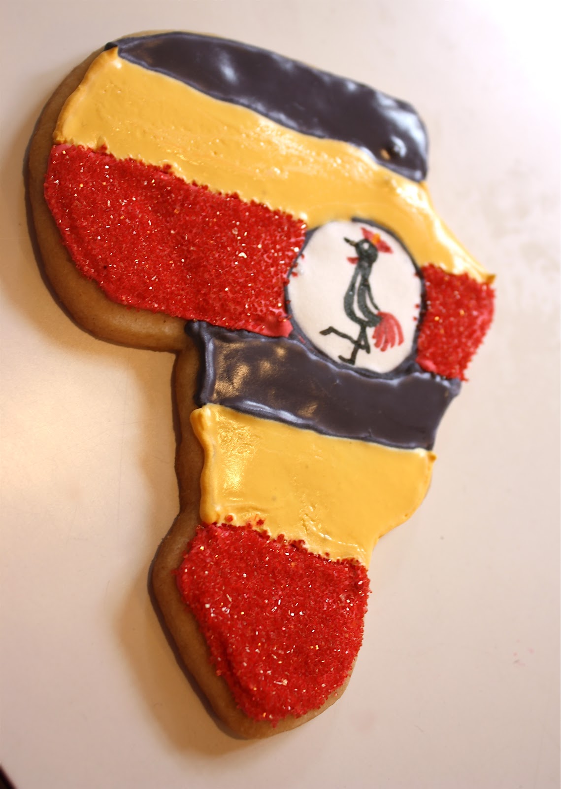 Sugar and Vice Custom Cakery and Sweet Boutique: Uganda Flag Cookies