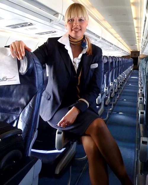 World stewardess Crews: Stewardess beauty: Matlanga Kerstin