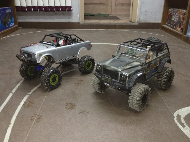 RC Car Mongolia: Custom SCX-10 with Gmade R1 axles
