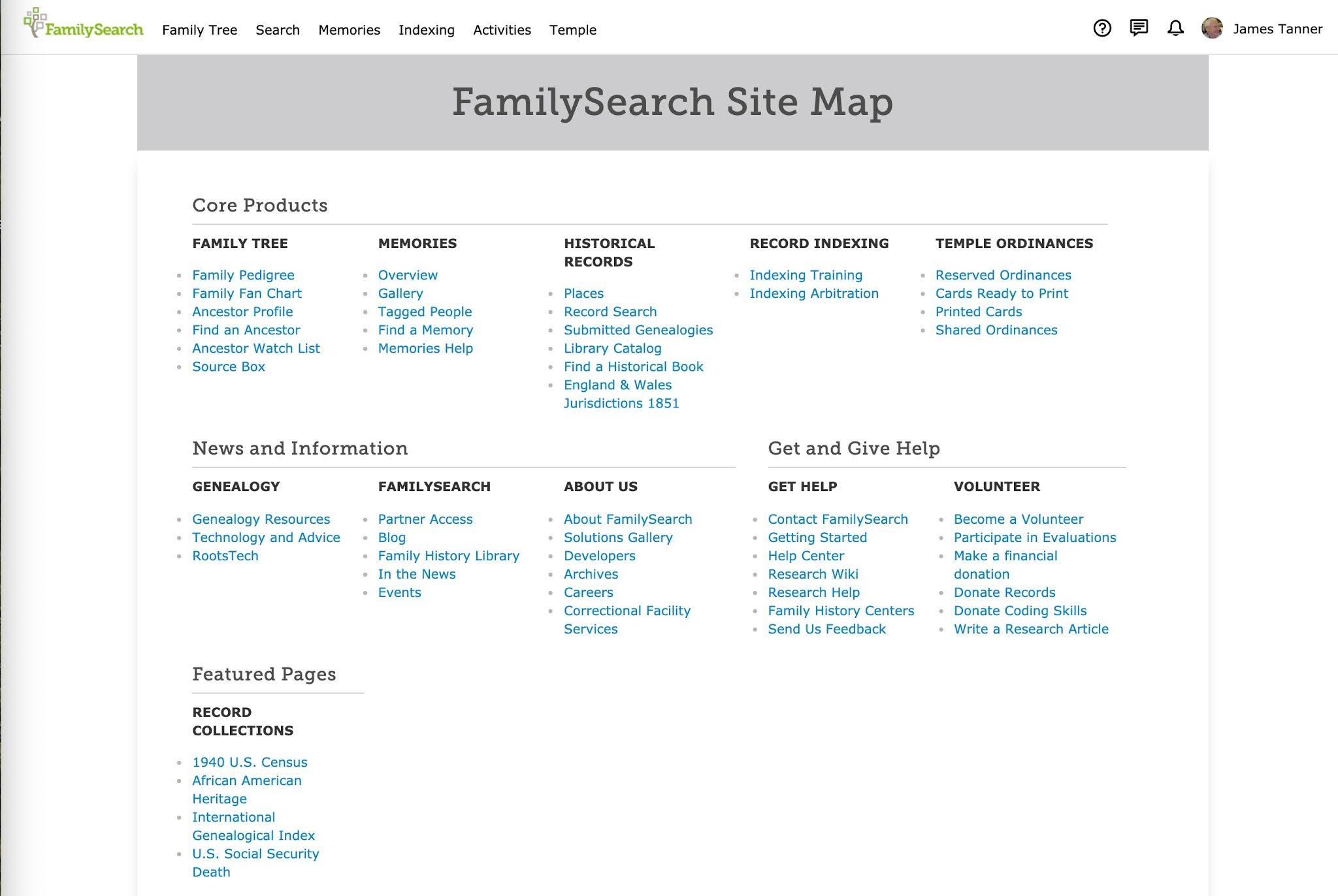 Genealogy's Star: The Revised FamilySearch.org Help Center