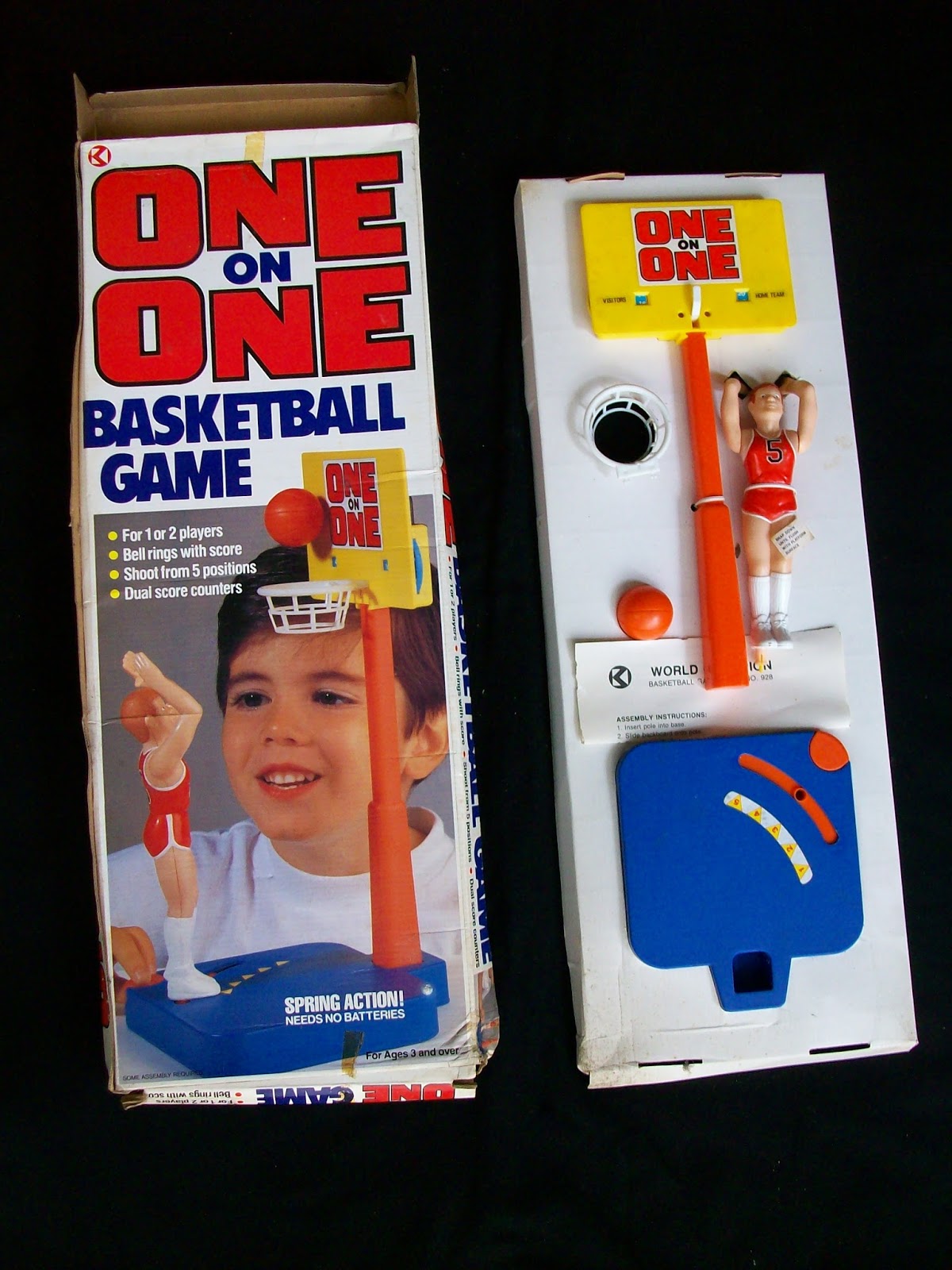serba vintage: basketball game. one on one