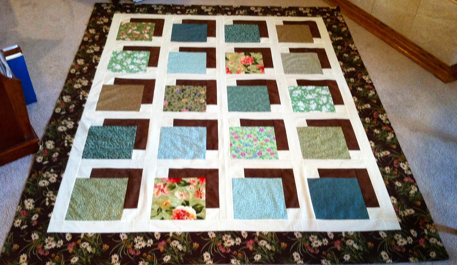 QUILTS AND SUCH: Shadow Box Quilt