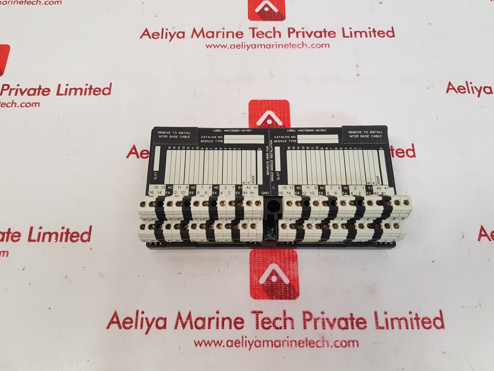 I/O BASE-2 TIER BOX TERMINAL BLOCK IC670CHS002E 44A735965-001R01 ...