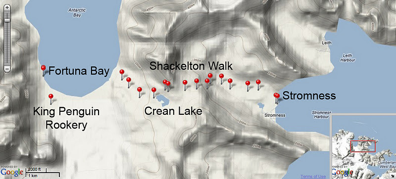 MV FRAM EXPEDITION BLOG: Fortuna Bay, Shackleton walk, Stromness