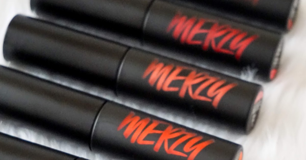 Merzy The First Velvet Tints Review and Swatches — Wild and Sassy Blog