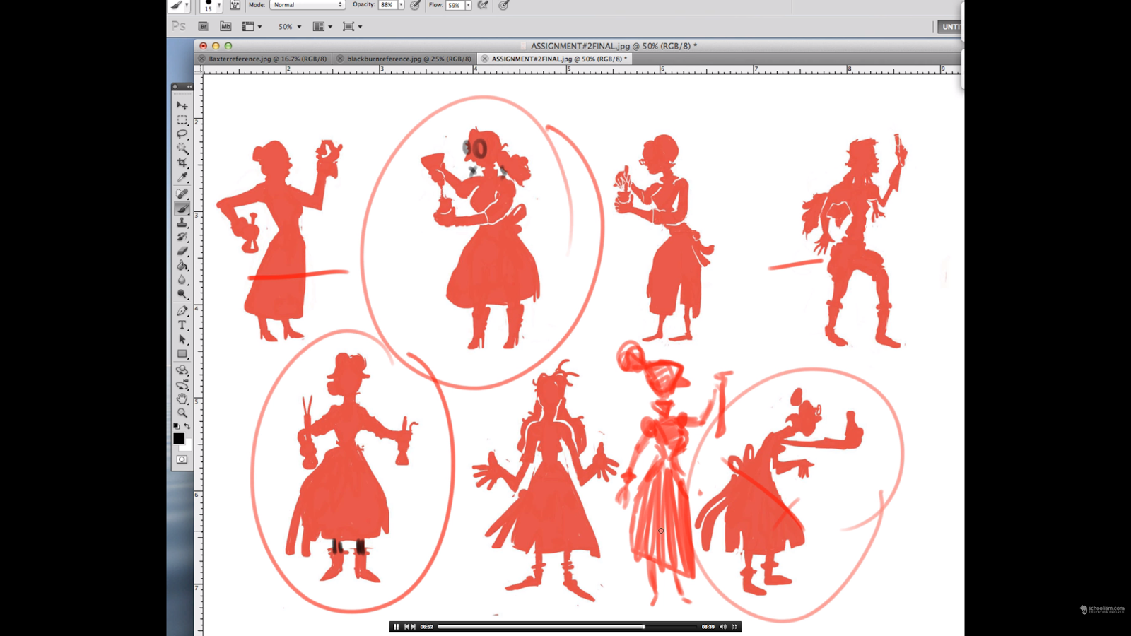 Bob-a-Rob Blogaroo!!!: Stephen Silver's Character Design Class