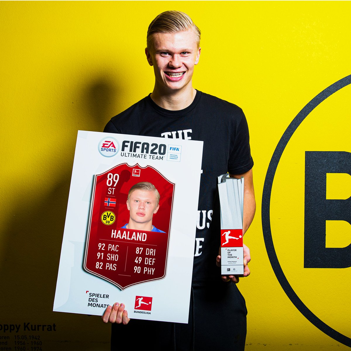 FIFA 20: mira la nueva tarjeta de Erling Haaland - No Soy Gamer
