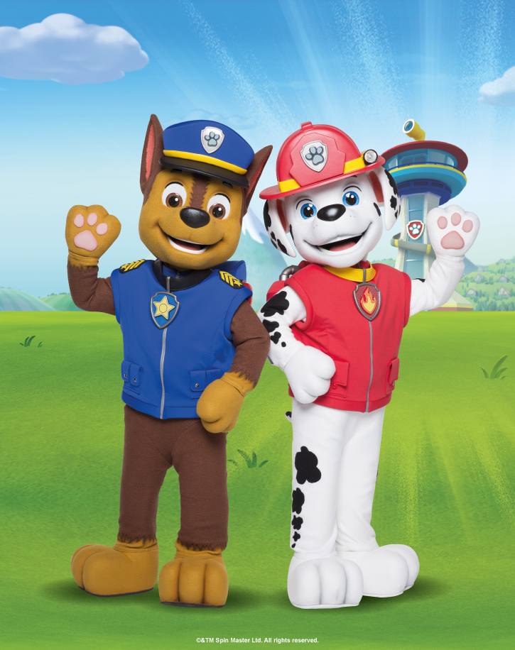 NickALive!: PAW Patrol's Chase and Marshall to Visit the Dubai Festival ...