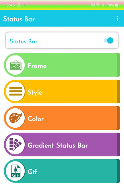 How to Customize Status Bar on Android Phone