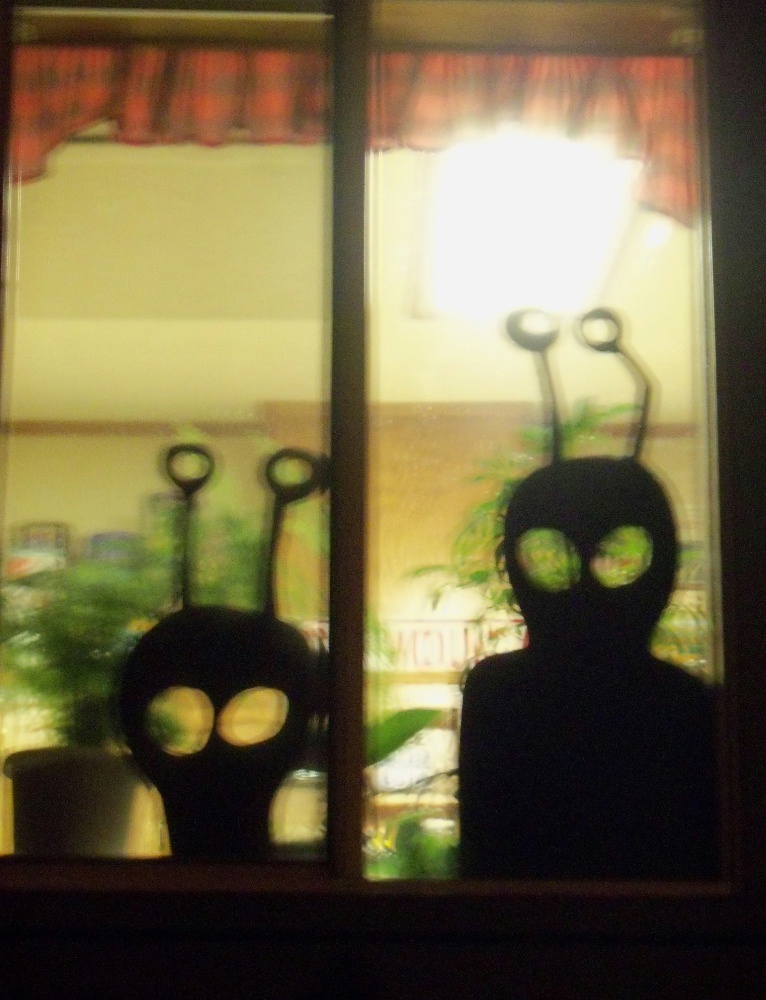 Make The Best of Things: Halloween Windows from Poster Board