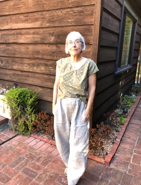 Sewing in Surf City: Rustic Linen Bob Pants