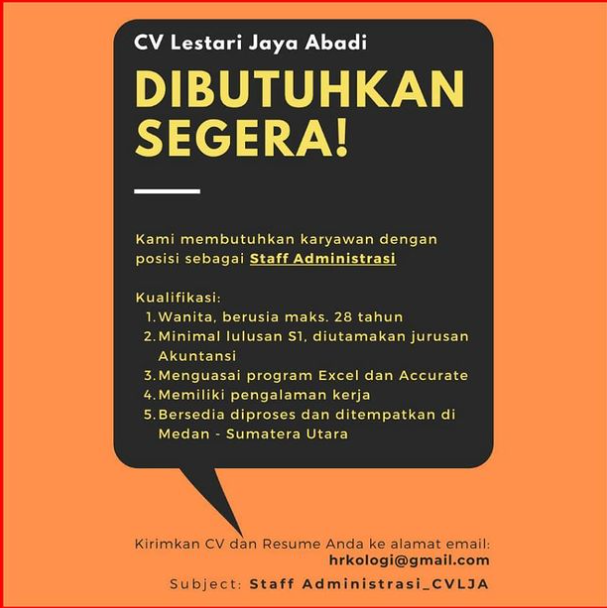 CV Lestari Jaya Abadi