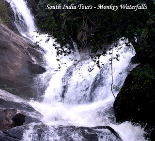 South India Tour Destinations: South India Tours - Monkey Waterfalls