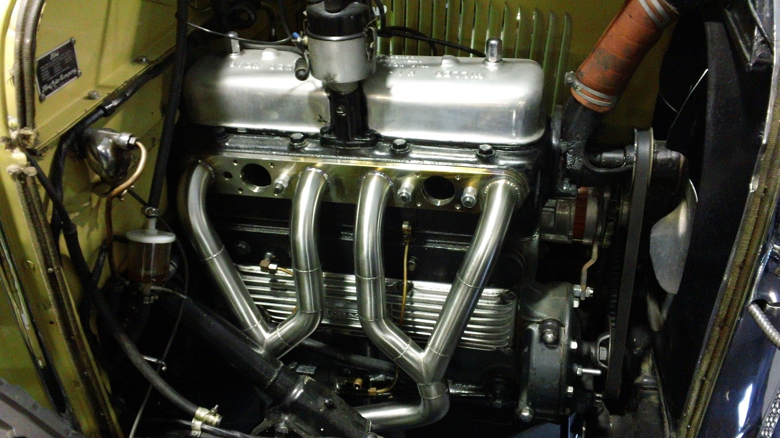EVOLUTION CUSTOM INDUSTRIES: Ford Model A stainless exhaust and ...