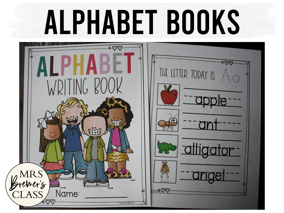 Alphabet Books | Writing and Letter Sounds Practice | Mrs. Bremer's Class