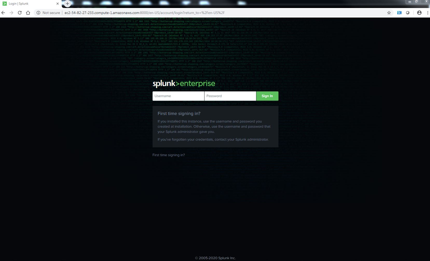 Installing Splunk on AWS EC2 - Red Hat Linux