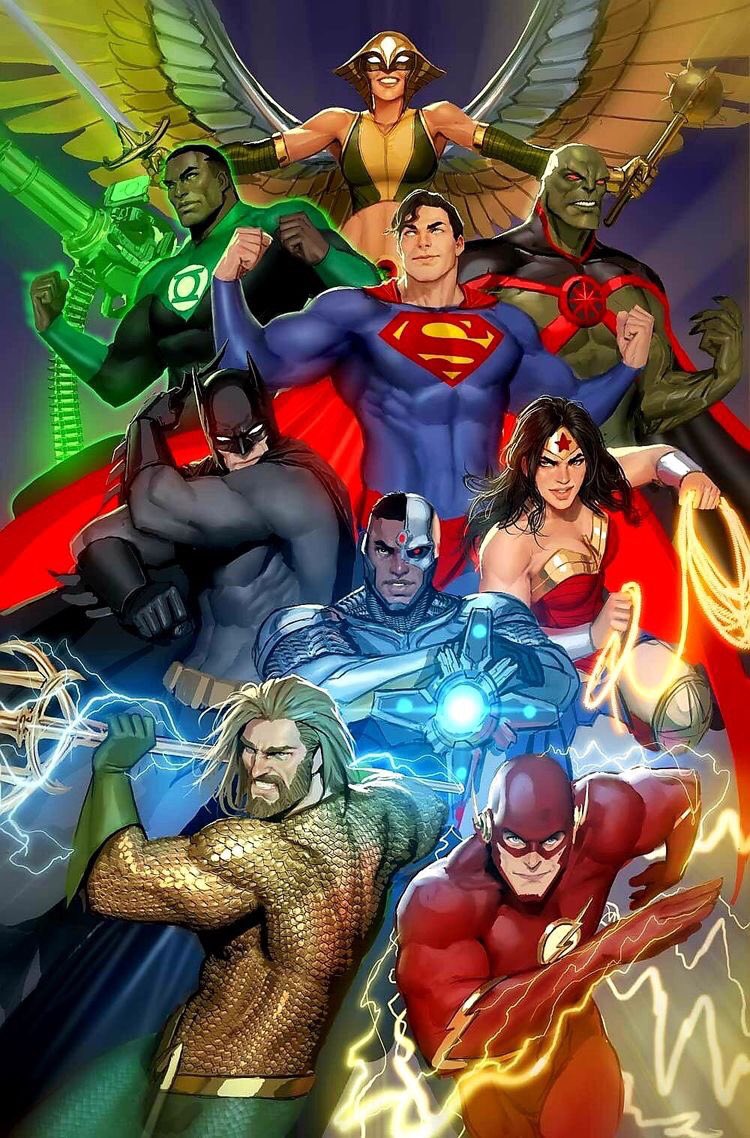 Fishermagical Thought: Team Tuesday! Justice League Art by Stjepan Šejić