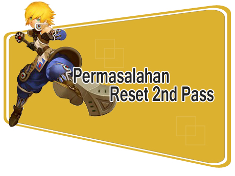 Permasalahan Reset 2nd Pass - iDavinchii