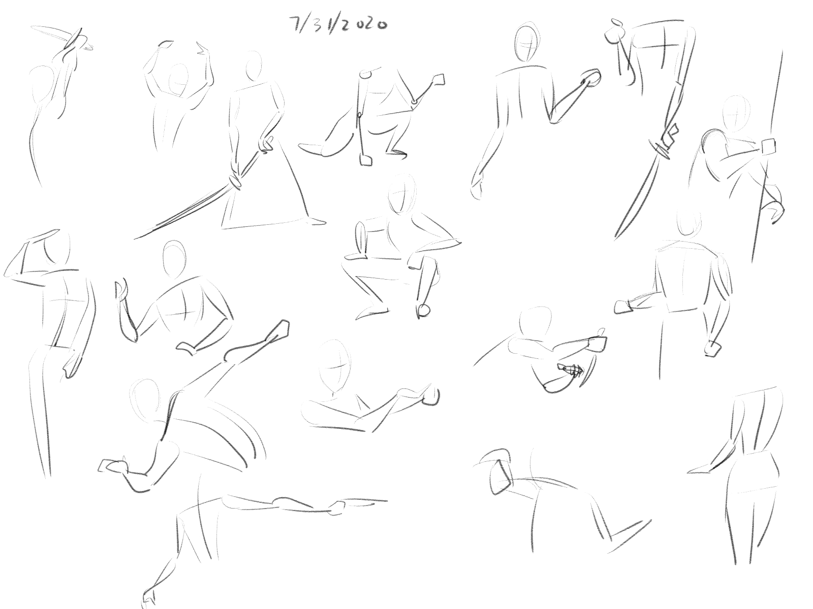 Ting Ting's projects: Daily figure drawing