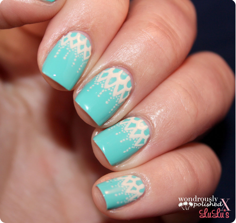 Wondrously Polished: Wondrously Polished x Lulu*s Lace Tutorial