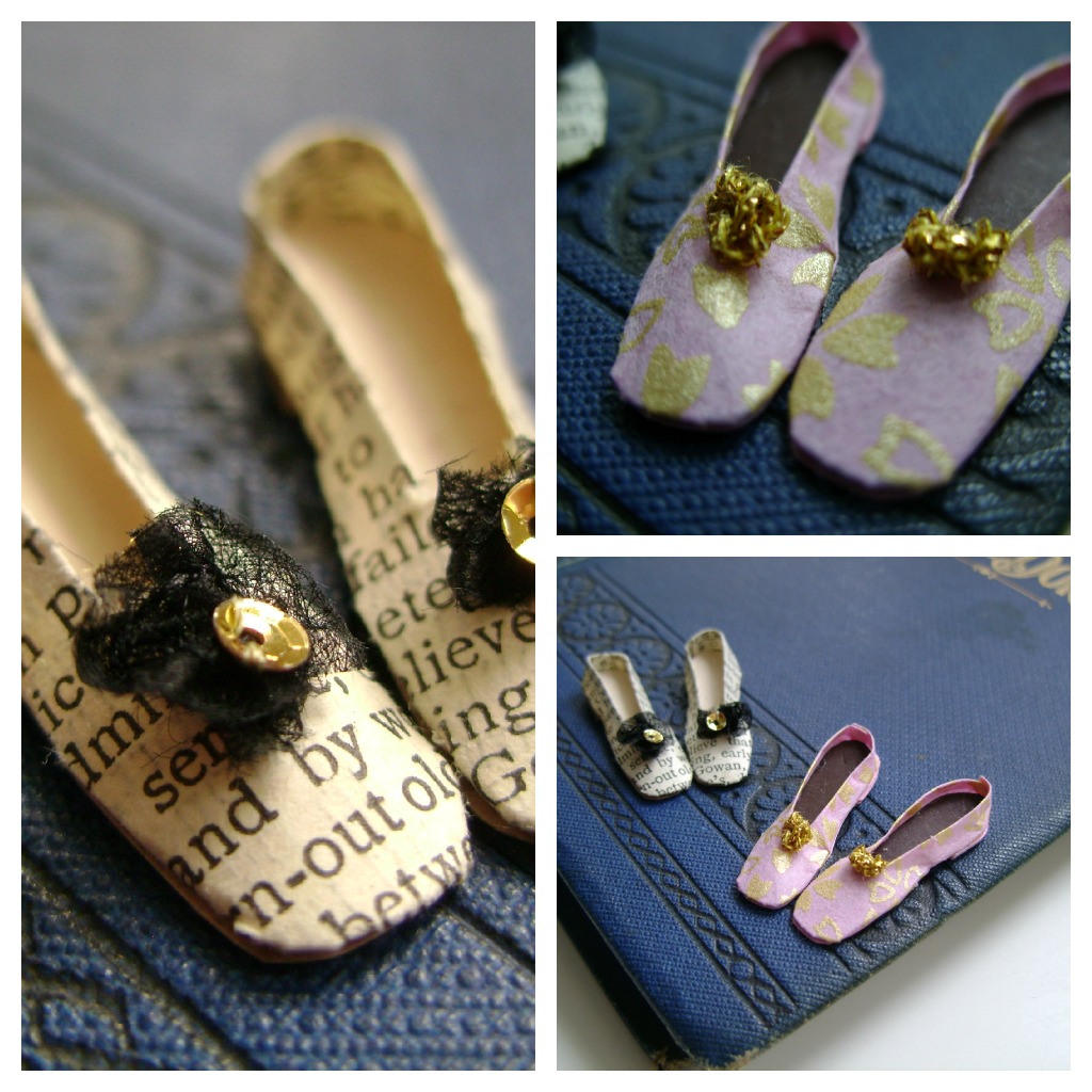 Textile Alchemy: Miniature Shoes