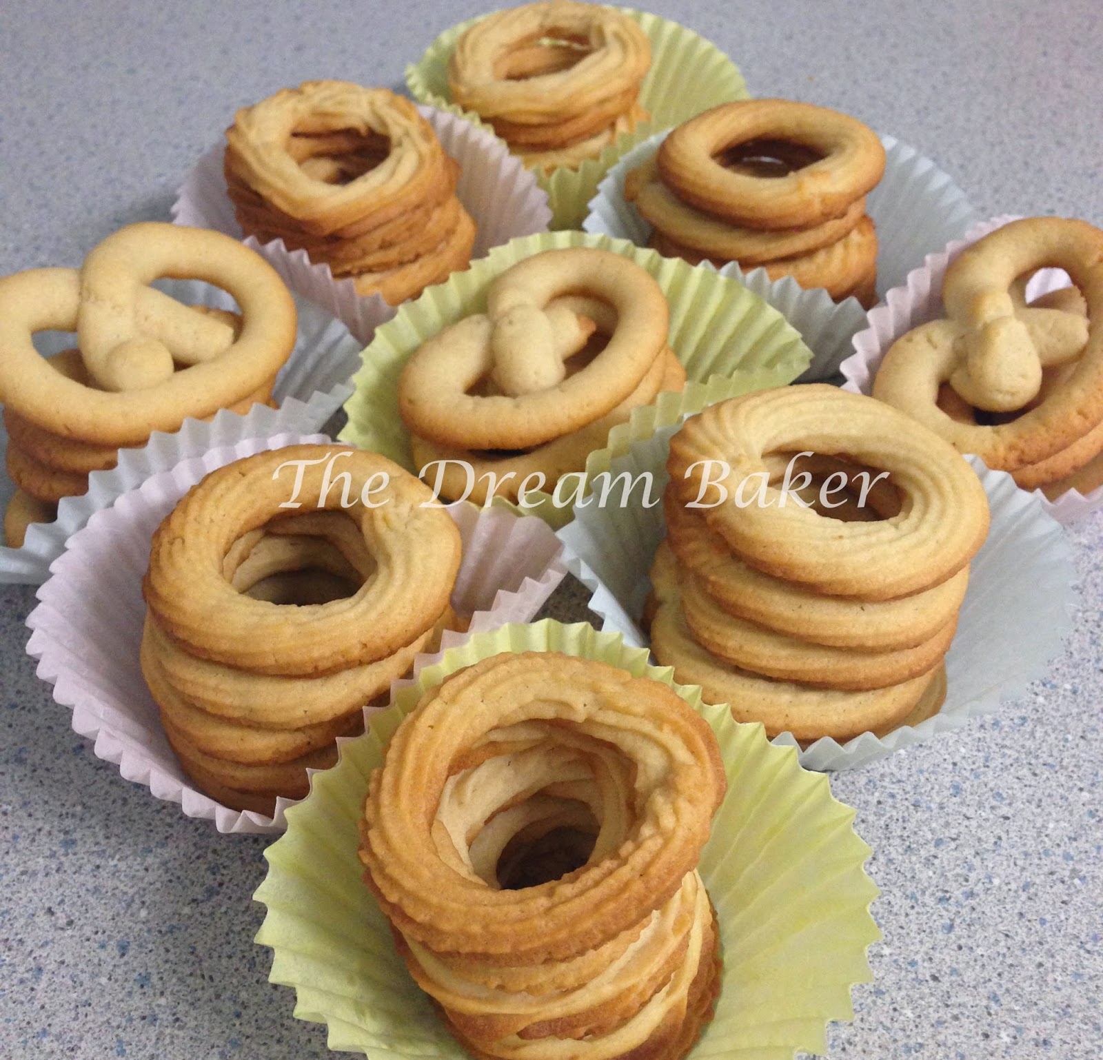 The Dream Baker...: Danish Butter Cookies