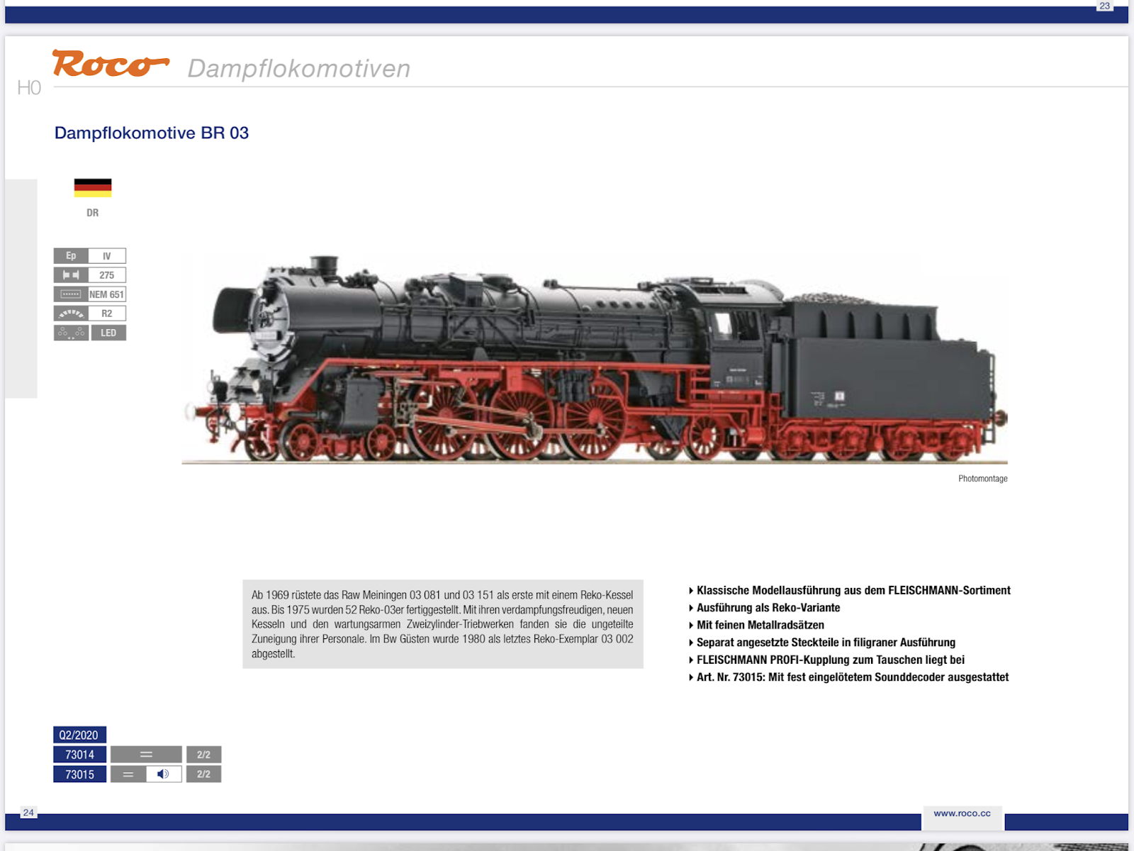 欧州鉄道模型とDCC 始めます！: ROCO 2020 新製品展望