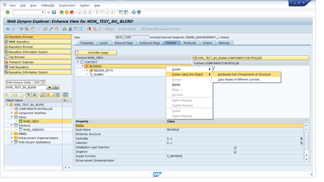 Enhancements In Web Dynpro Abap Part Ii Sap Online Guides