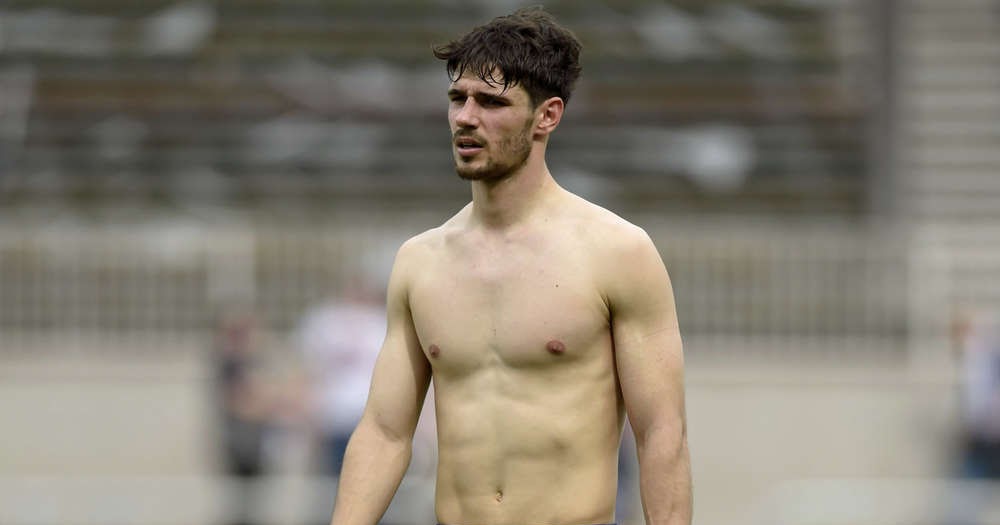 Footballers in underwear: CHRISTOPHER SCHINDLER