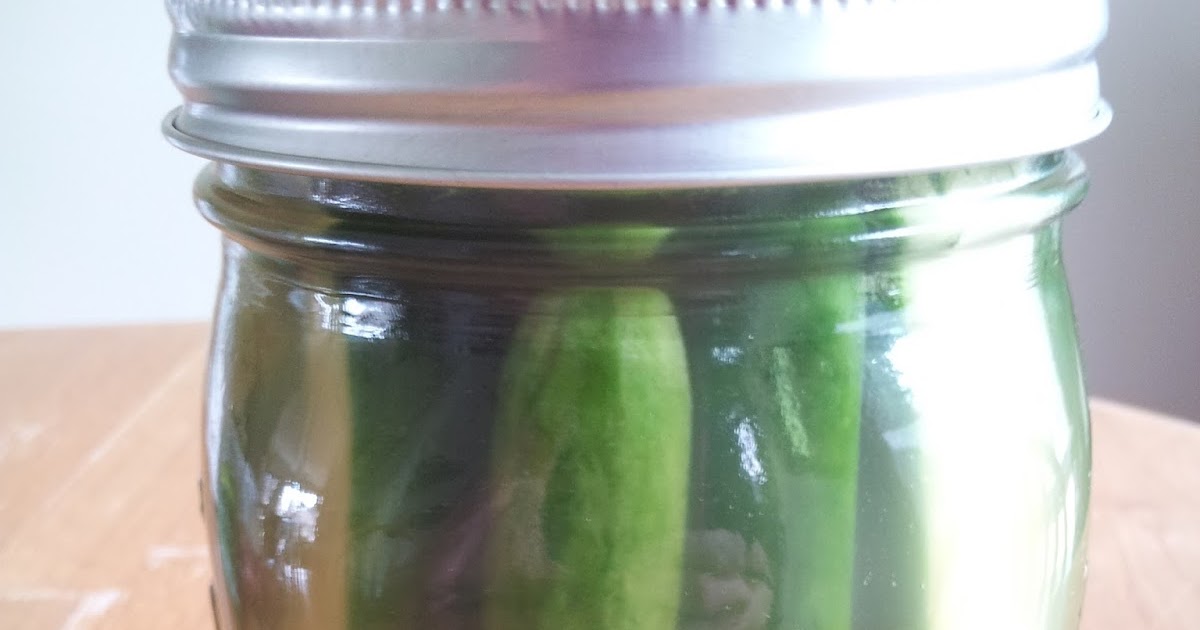 The Healthy Hoff: Fridge Pickles