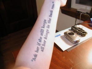 Bandanamom: My Favorite Literary Tattoos