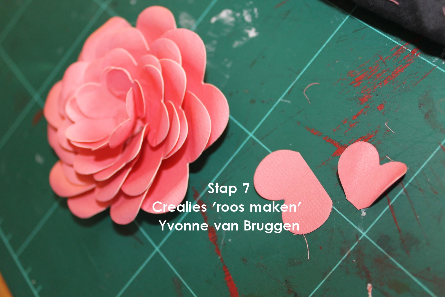 Crealies: Workshop 'roos maken'