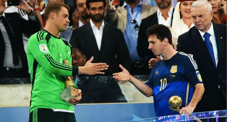 'O importante é mostrar a Messi quem manda', diz Manuel Neuer ...