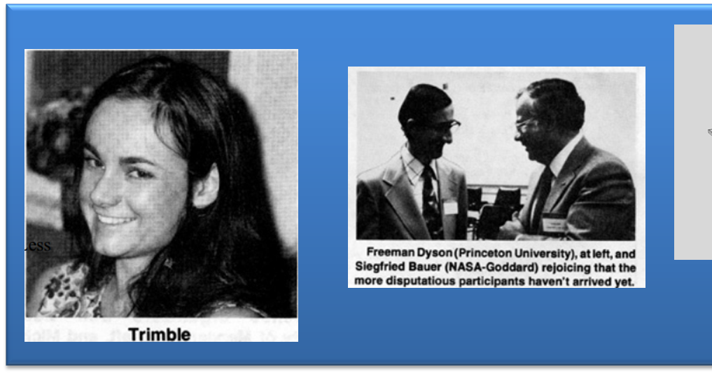 Virginia Trimble on Pyramids and Missing Extraterrestrials