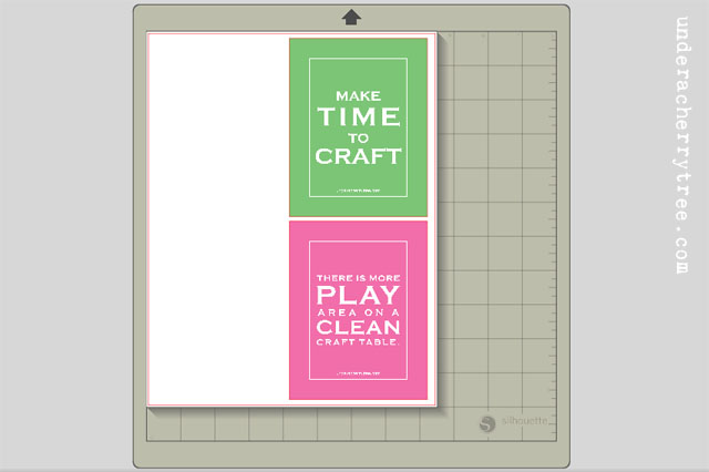 Under A Cherry Tree: Jin's FREE Craft Resolutions Printable Cards and ...