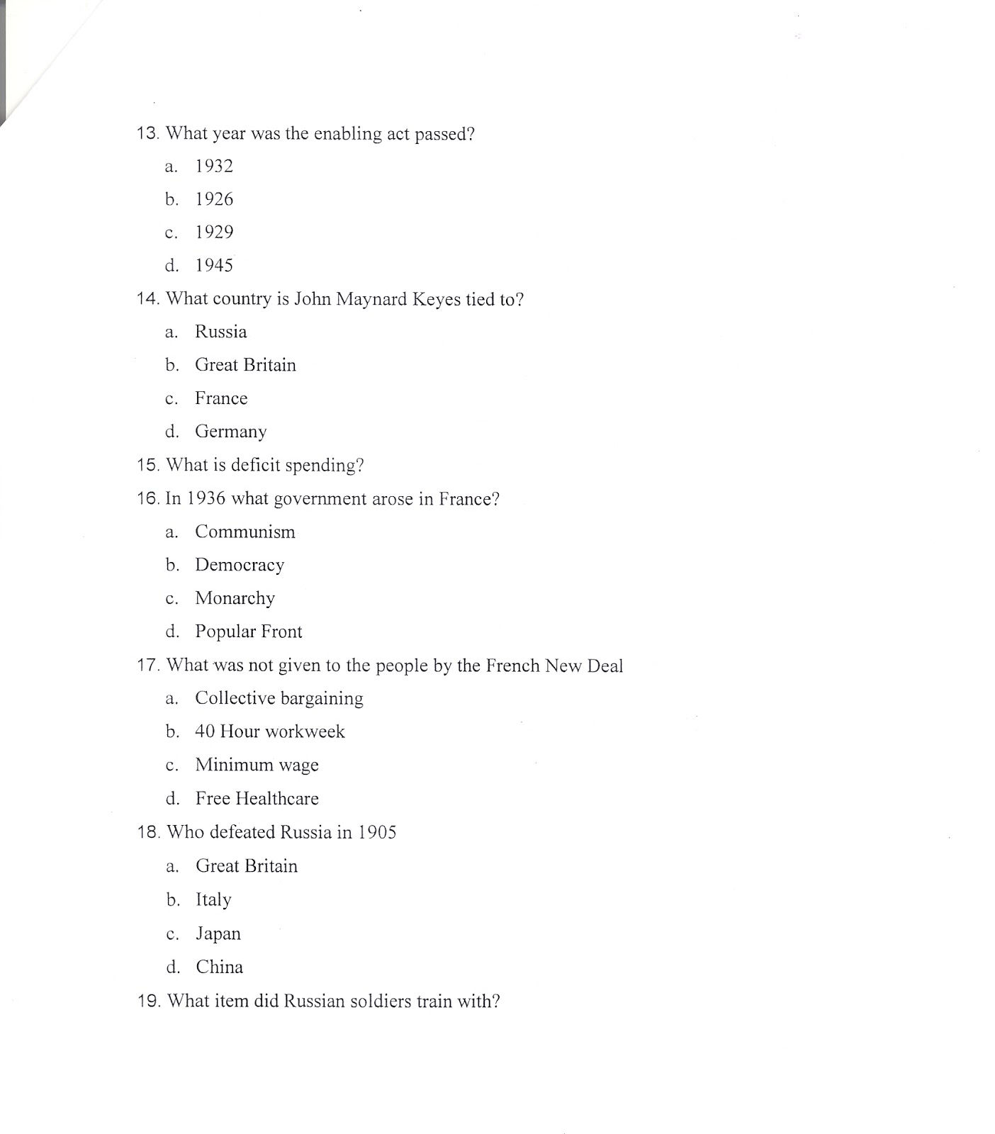 Mr. E's World History Page