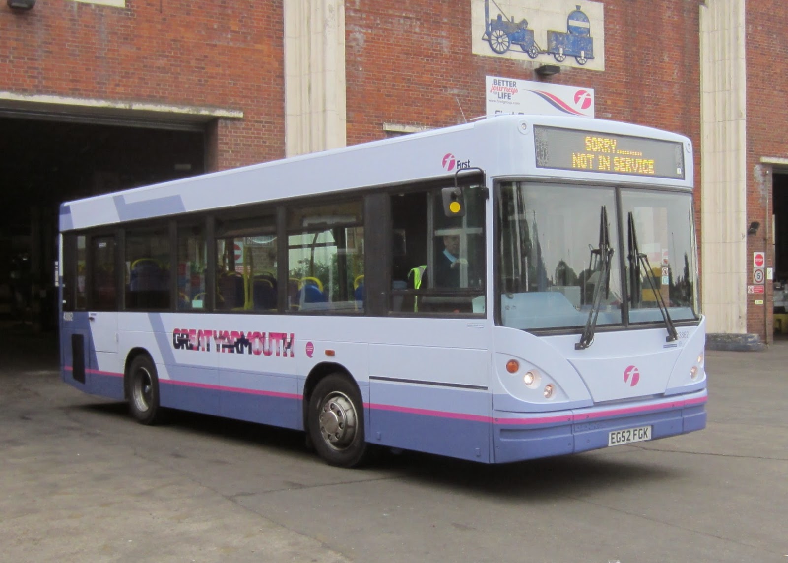 East Norfolk (and East Suffolk!) Bus Blog: First Great Yarmouth Update