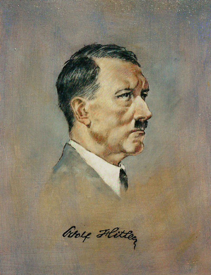 Unique Original Hitler Portrait: $1,000 - Stormfront