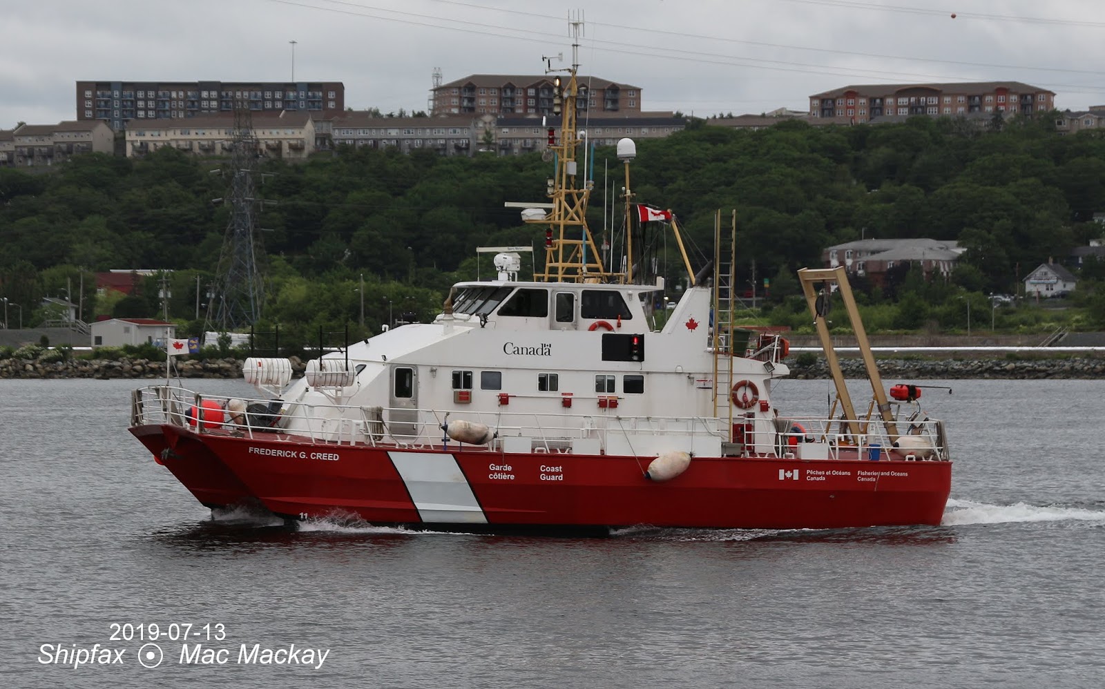 Shipfax: CCGS Frederick G. Creed