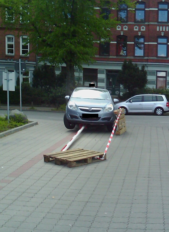 chaos alive: Scheiße geparkt