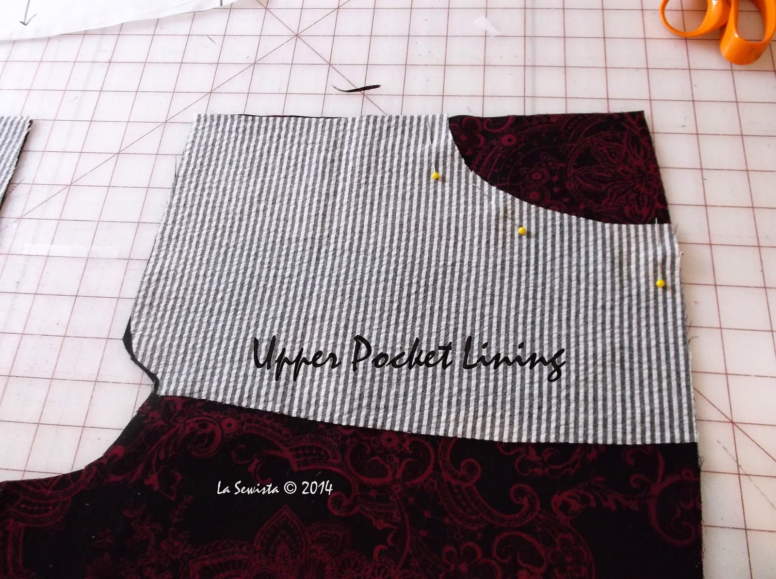 La Sewista!: Part Two - Sewing the Pants Stay