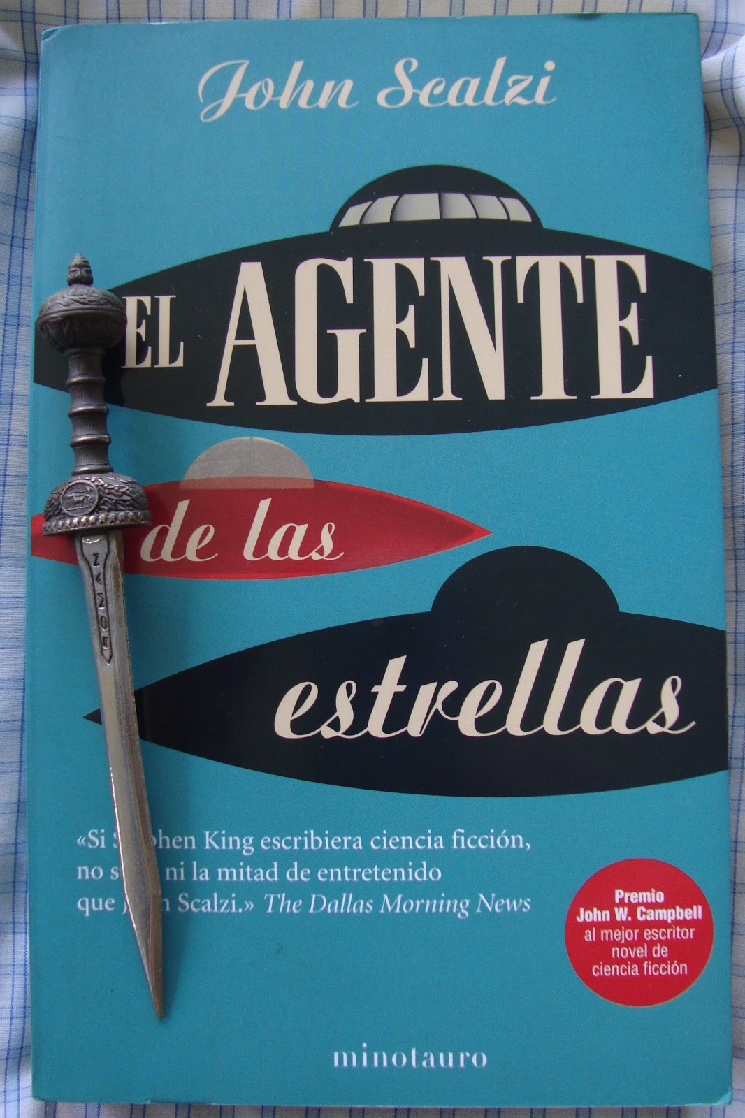 Libros de Olethros: EL AGENTE DE LAS ESTRELLAS. John Scalzi