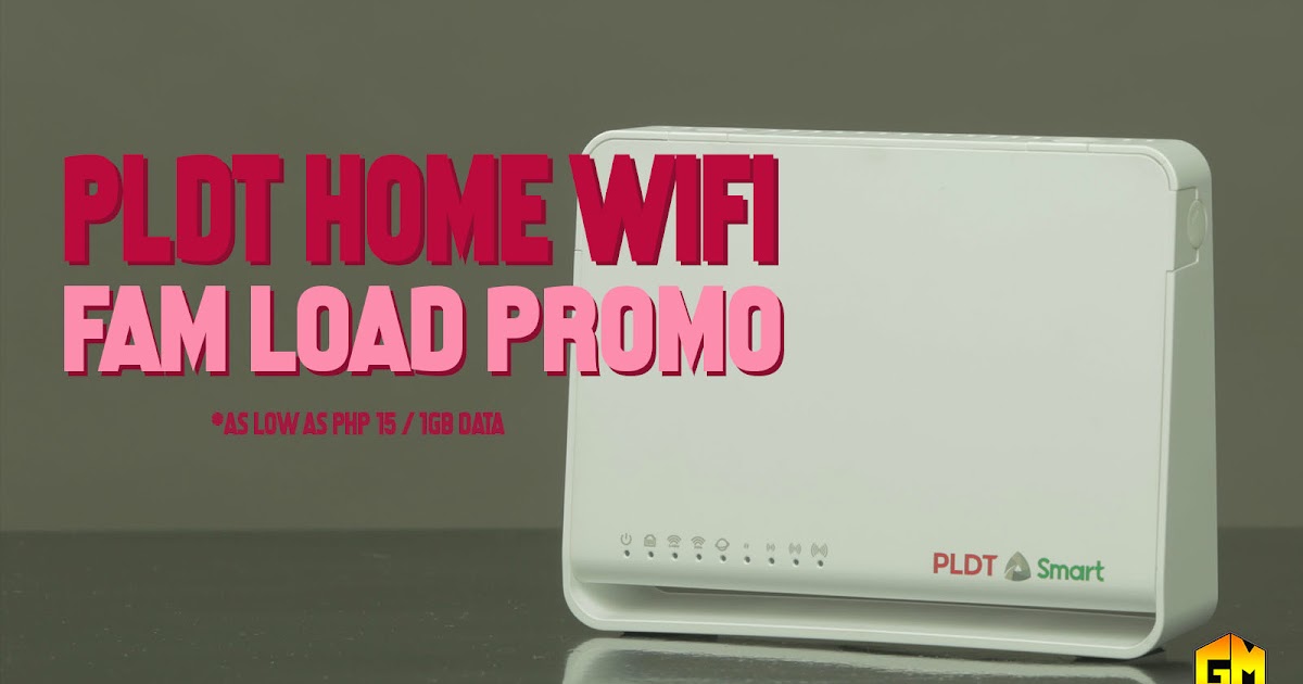 PLDT Home Prepaid WiFi: List of FamLoad Promos. | Gizmo Manila - Gizmo ...